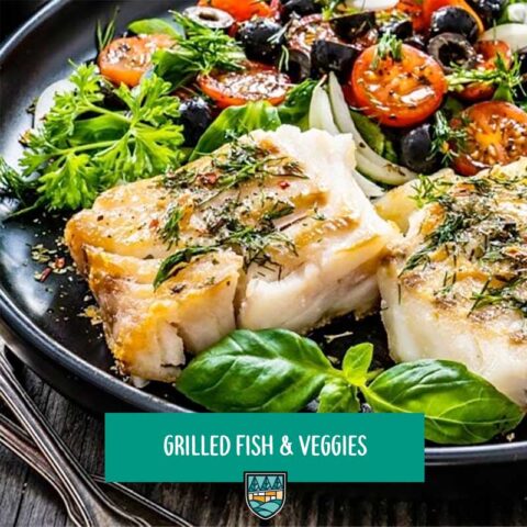 Grilled Fish and Veggies - Camp Southern Ground