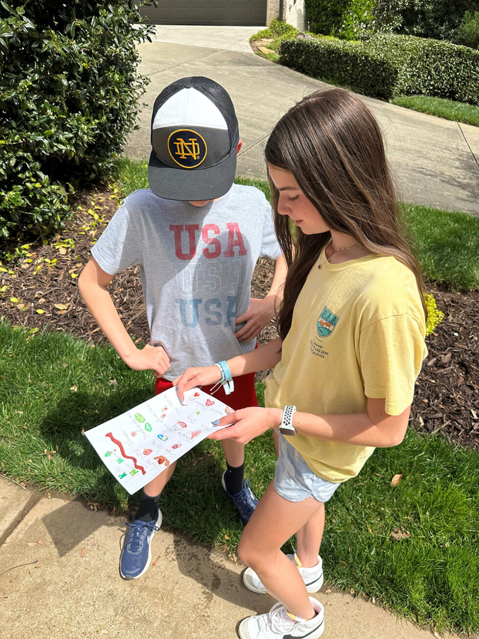 Kid Activity: Spectacular Scavenger Hunt - Camp Southern Ground